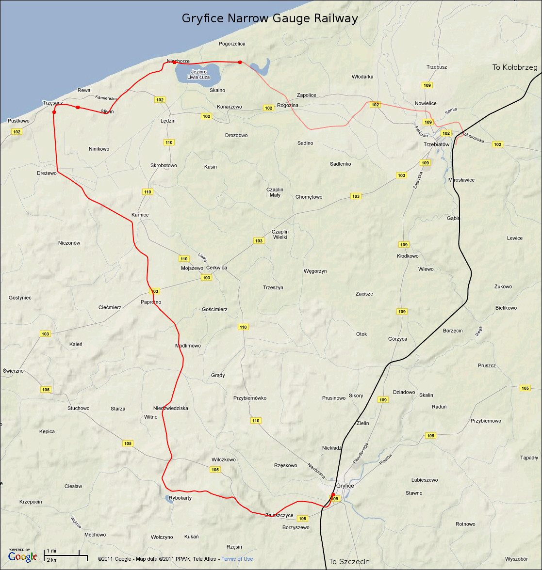 Narrow Rail: Gryfice